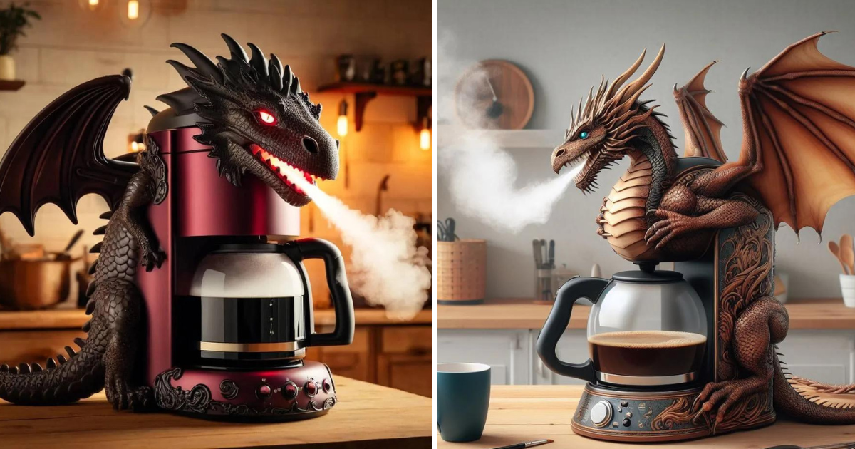 Dragon Coffee Makers: Unique Inspiration From Dragons