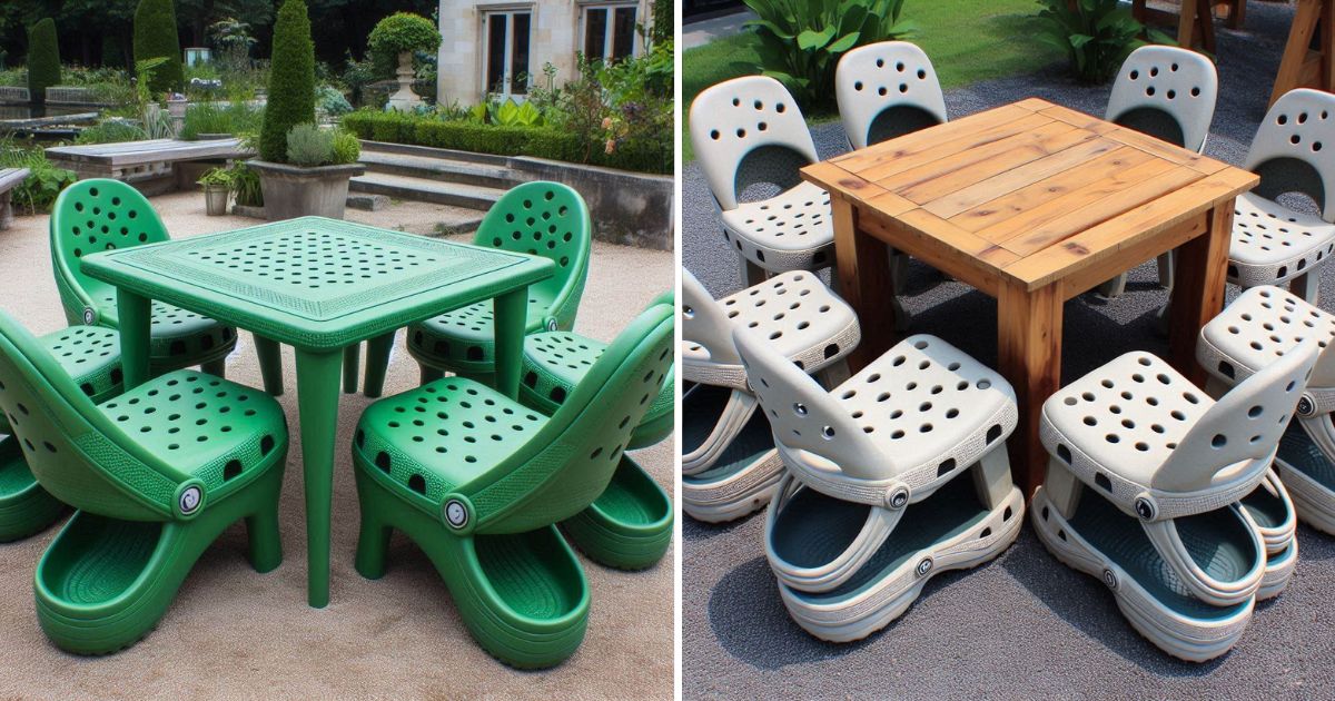 Crocs Patio Sets: Transform Your Garden with Playful and Unique Furniture