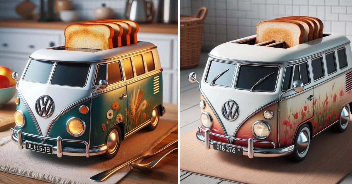 The Ultimate Guide to the Volkswagen Bus-Shaped Toaster: Combining ...